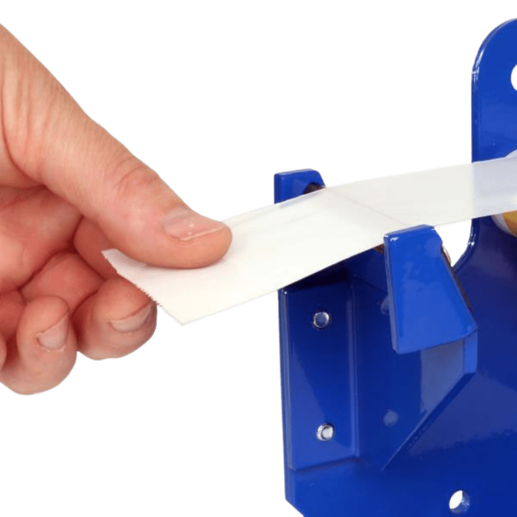 Manual tape dispenser with liner separation - DSB50/100SB